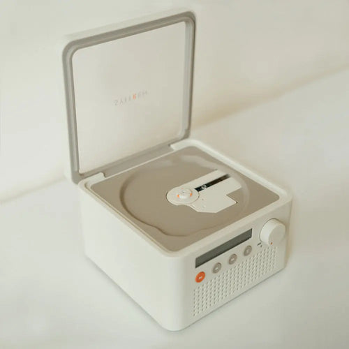 SYITREN R200 Portable Retro CD Player with Built-in Bluetooth Speaker