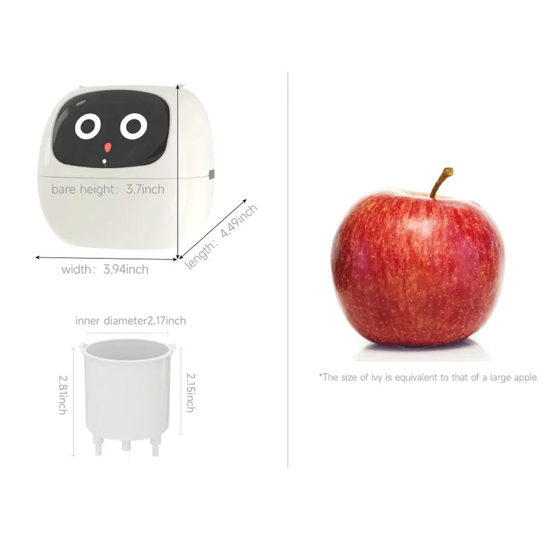 PLANTSIO Ivy Smart Flowerpot - Interactive Home Gardening