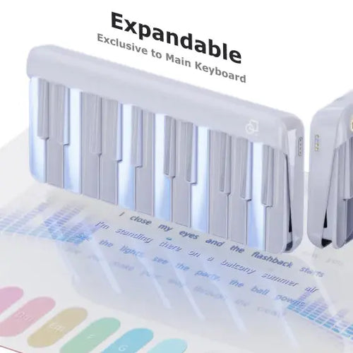 PopuMusic PopuPiano: Smart Portable Piano With Chord Pad