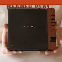 SYITREN R300 Retro CD Player | Portable Bluetooth HIFI Audio Player