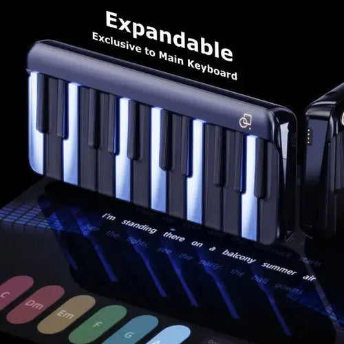 PopuMusic PopuPiano: Smart Portable Piano With Chord Pad